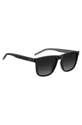 Hugo Sunglasses With Patterned Temples