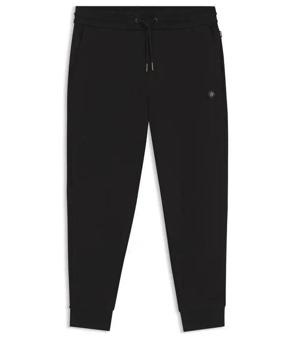 BOSS Cotton-blend Track Pants With Double B Monogram Badge