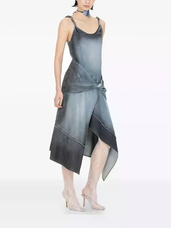 FENG CHEN WANG Layered Twisted-detail Dress