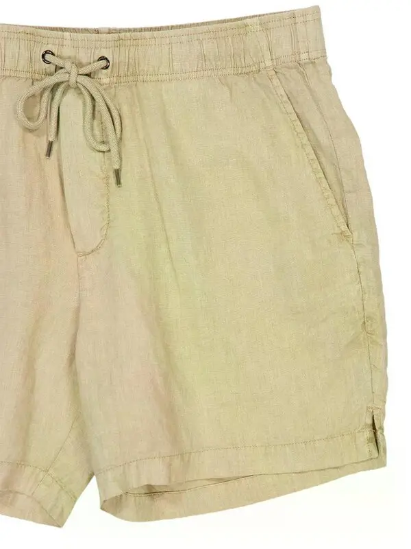 JAMES PERSE Linen Drawstring Shorts - Neutrals