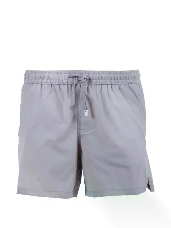 Fedeli Drawstring Swim Shorts - Grey