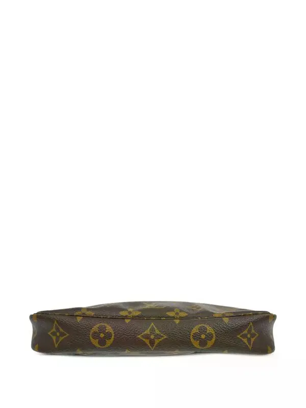 LOUIS VUITTON 2001 Monogram Pochette Accessoires - Brown