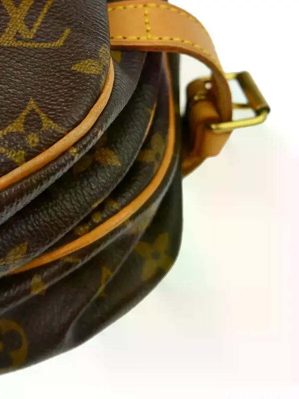 LOUIS VUITTON 2004 30 Monogram Saumur Messenger Bag - Brown