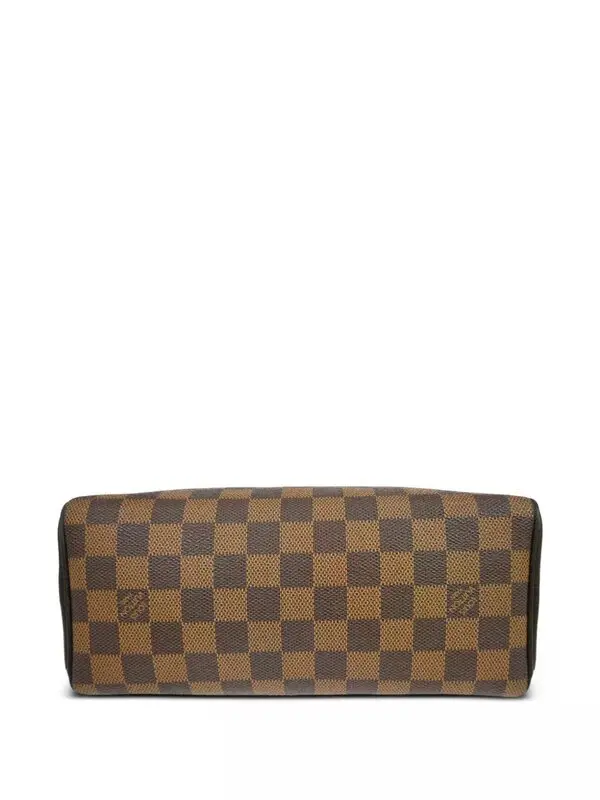 LOUIS VUITTON 1998 Damier Brera Handbag - Brown