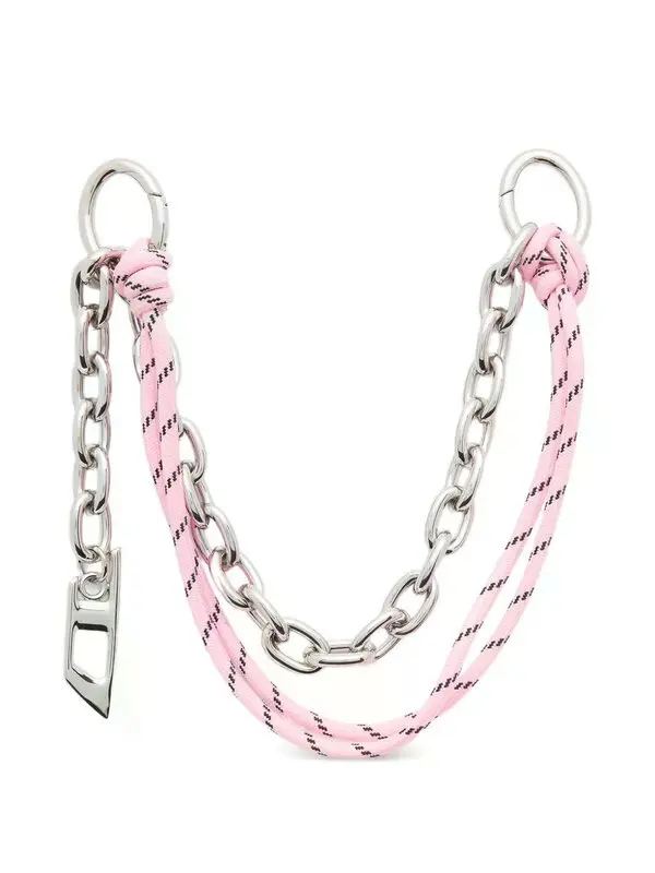 DIESEL® Chain-d M Charm - Silver
