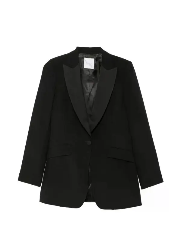 CENERE GB Long-sleeve Buttoned Blazer
