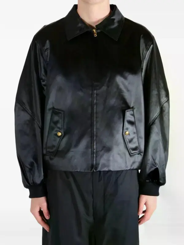 WILLY CHAVARRIA Opera Zip-up Bomber Jacket