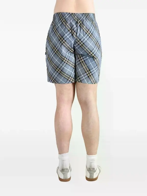 Burberry Check-pattern Swim Shorts