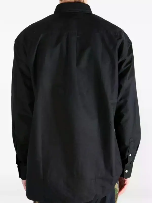 A BATHING APE 1st Logo-print Button-down Shirt