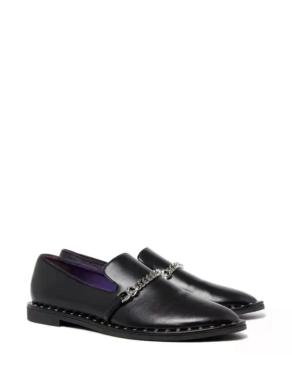Stella McCartney Falabella Chain-embellished Loafers