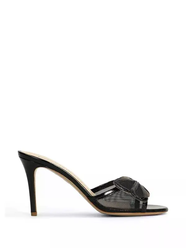 FABIO RUSCONI Bow-detail Mesh Mules