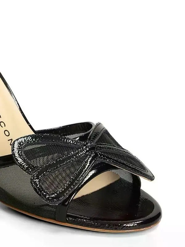 FABIO RUSCONI Bow-detail Mesh Mules