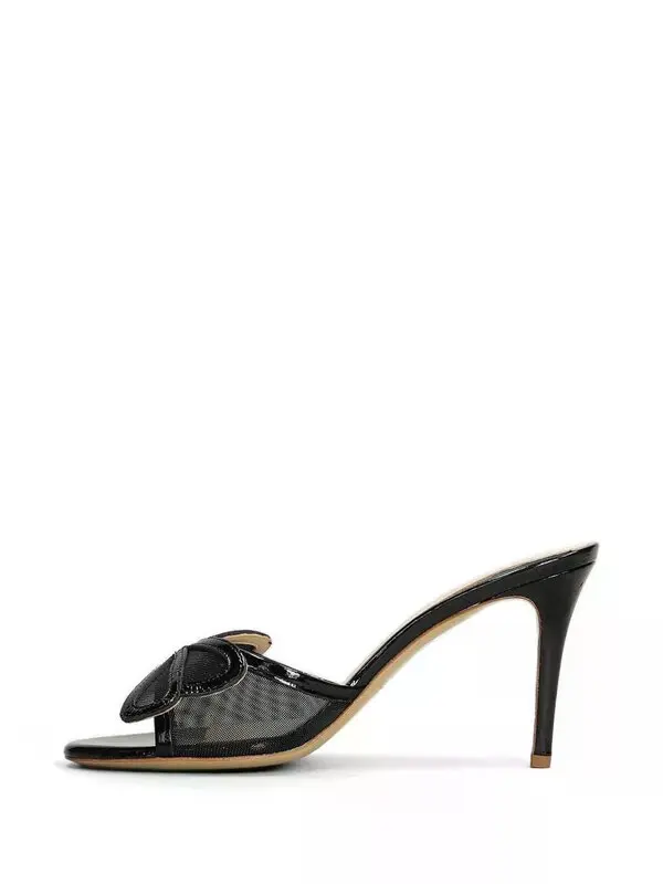 FABIO RUSCONI Bow-detail Mesh Mules
