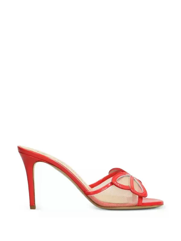 FABIO RUSCONI Bow-detail Mesh Mules