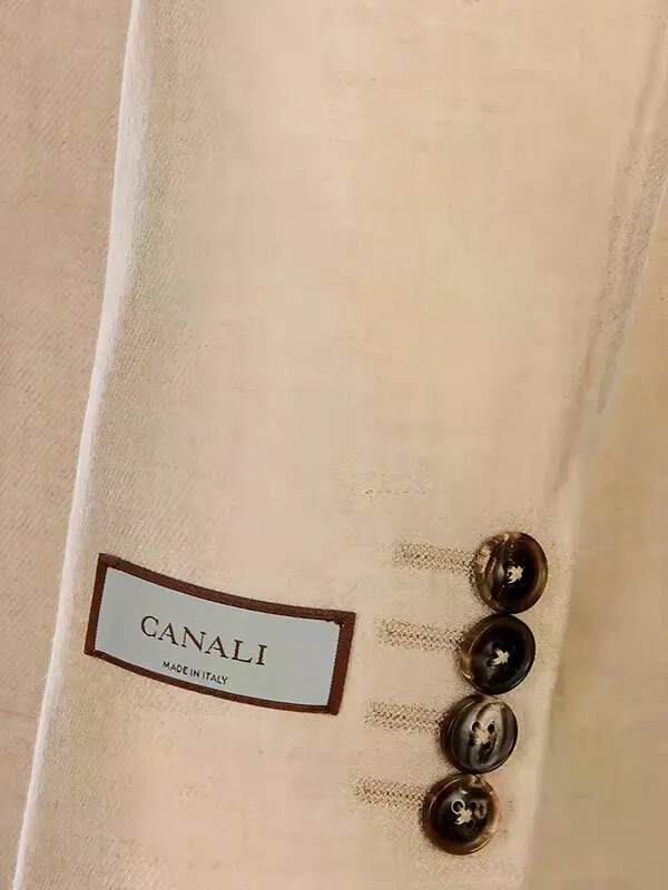 Canali Single-breasted Patch-pocket Blazer