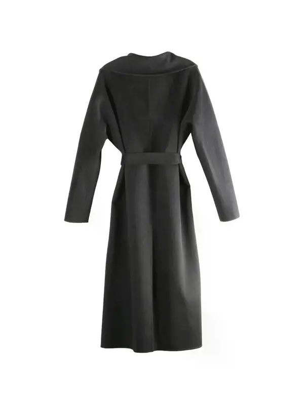 THE ROW Belted Coat With Shawl Lapels