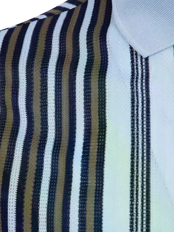 Paul Smith Vertical-stripe Polo Shirt