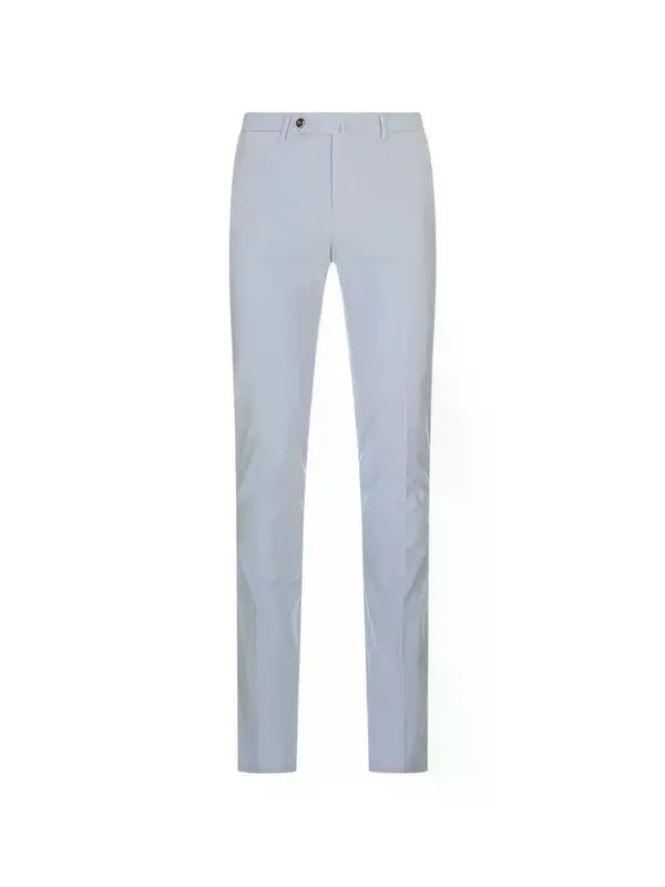 PT TORINO Pressed-crease Trousers - Blue