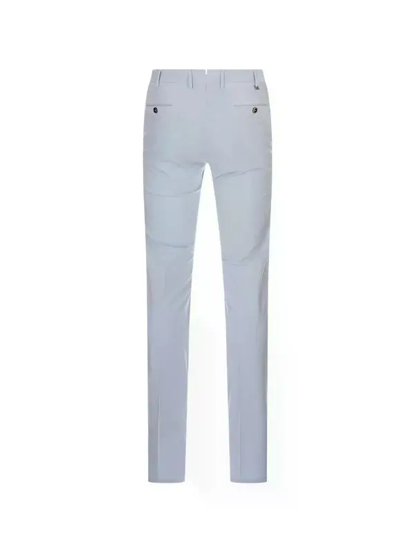 PT TORINO Pressed-crease Trousers - Blue