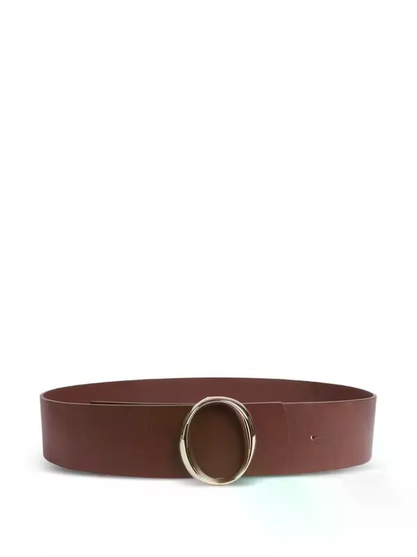 Orciani Liberty Oval-buckle Belt - Brown