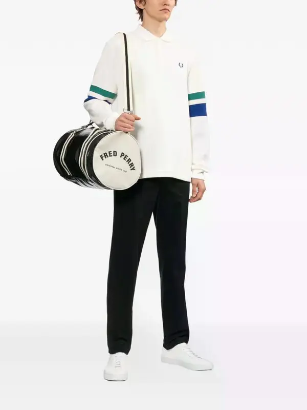 Fred Perry Barrel Bag - Black