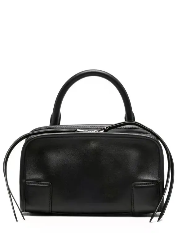 Loewe Mini Amazona 180 Leather Tote Bag - Black