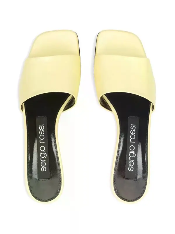 SERGIO ROSSI Platform Sandals - Yellow