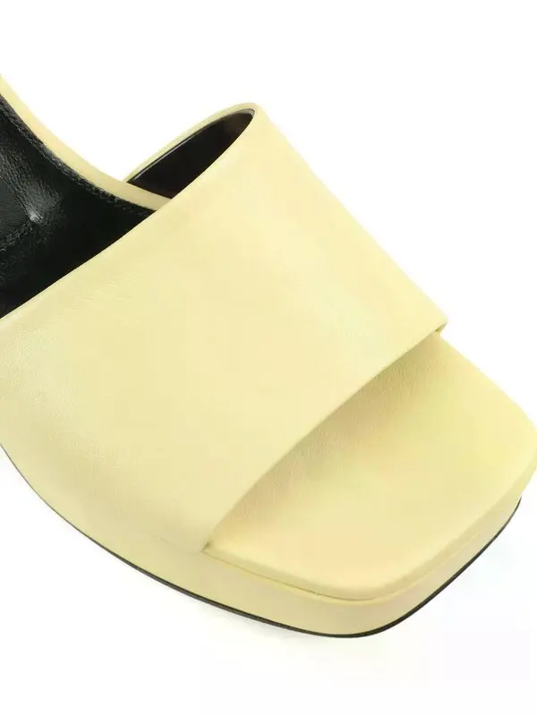 SERGIO ROSSI Platform Sandals - Yellow