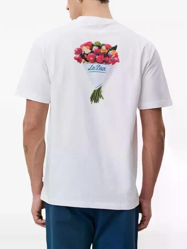LES DEUX Bouquet-print T-shirt