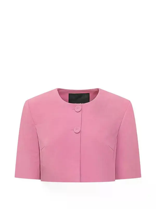 Pinko Spencer Cropped Jacket - Pink