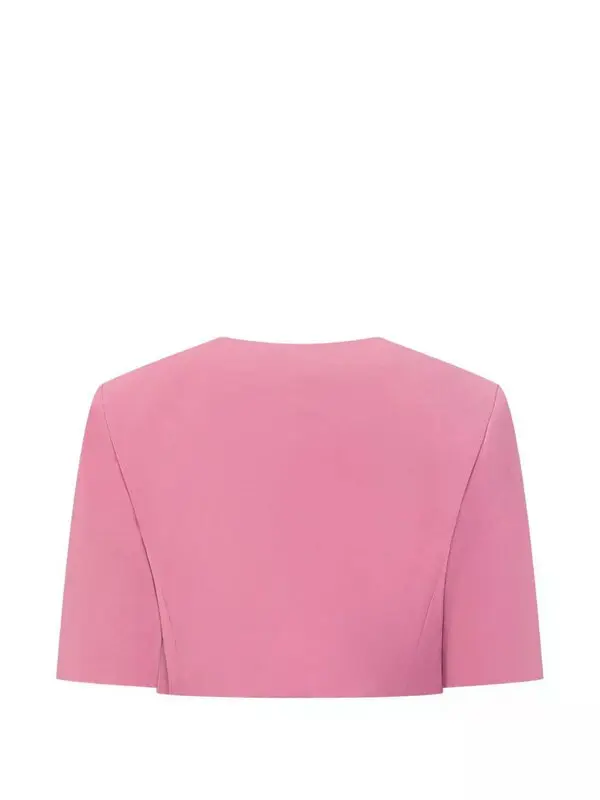Pinko Spencer Cropped Jacket - Pink