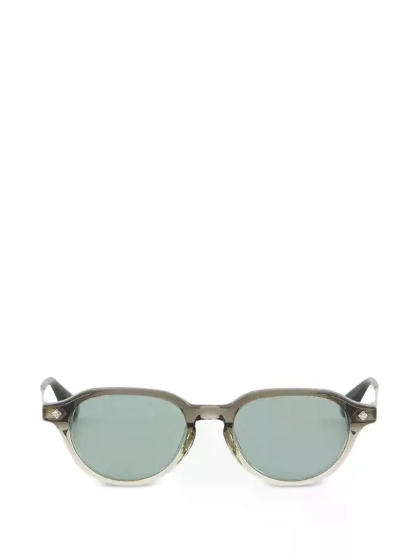 LUNETTERIE GÉNÉRALE Après-ski Round-frame Sunglasses - Grey