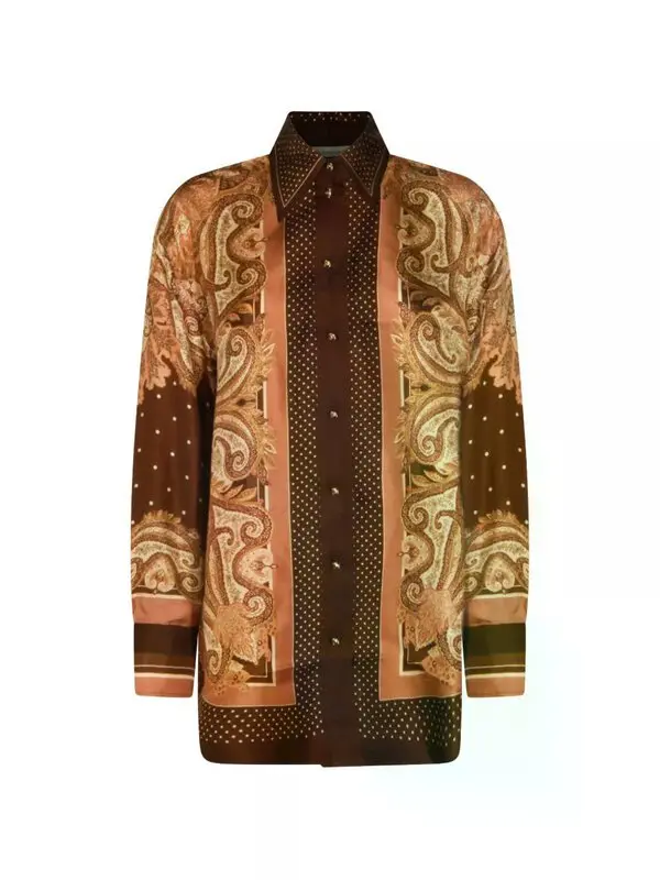 Zimmermann Luna Paisley-print Shirt