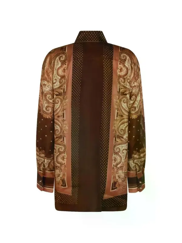 Zimmermann Luna Paisley-print Shirt