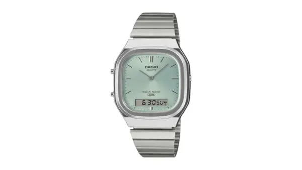 Casio Vintage Aq240e2a Watch - Stainless Steel