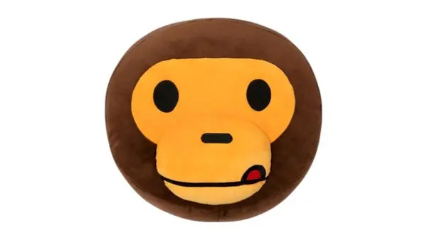 A BATHING APE Baby Milo Hand Warmer Cusion - Brown