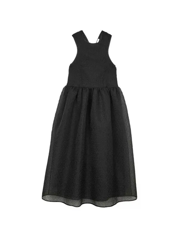 Cecilie Bahnsen Dora Bow-detail Cloqué Dress