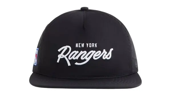 Kith X 47 Brand X The New York Rangers Nylon Hitch Snapback - Black