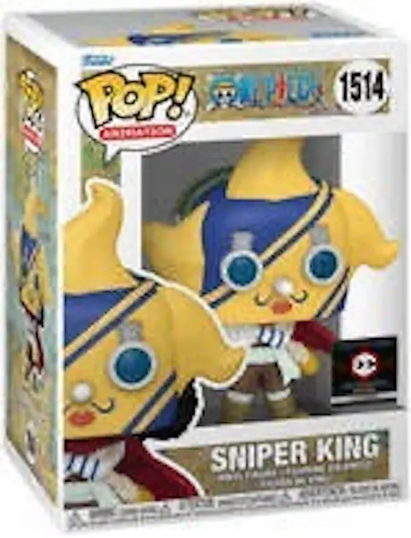 FUNKO Pop! Animation: One Piece Sniper King Figure #1514 - Multicolor