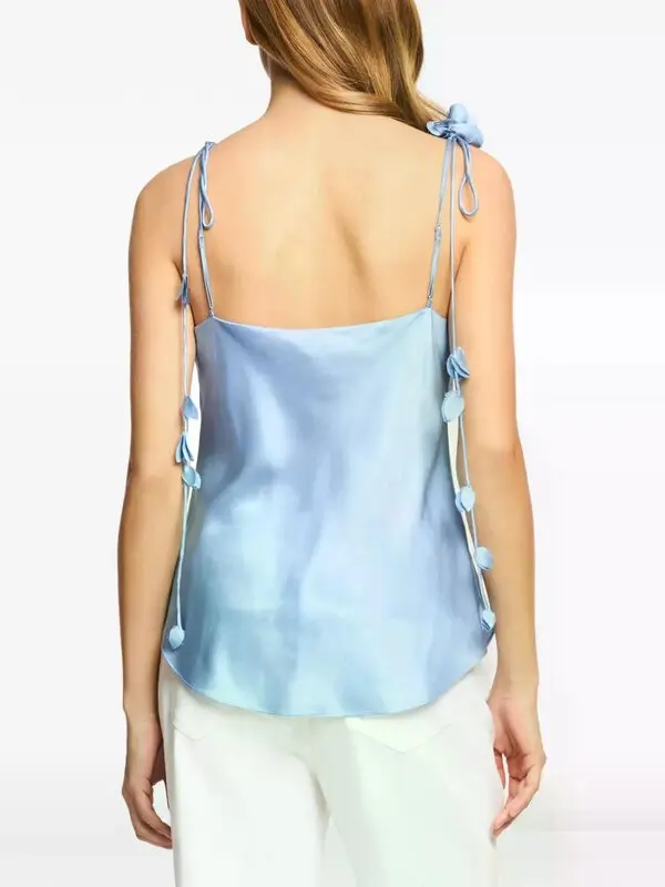 Cinq À Sept Marta Flower-appliqué Blouse