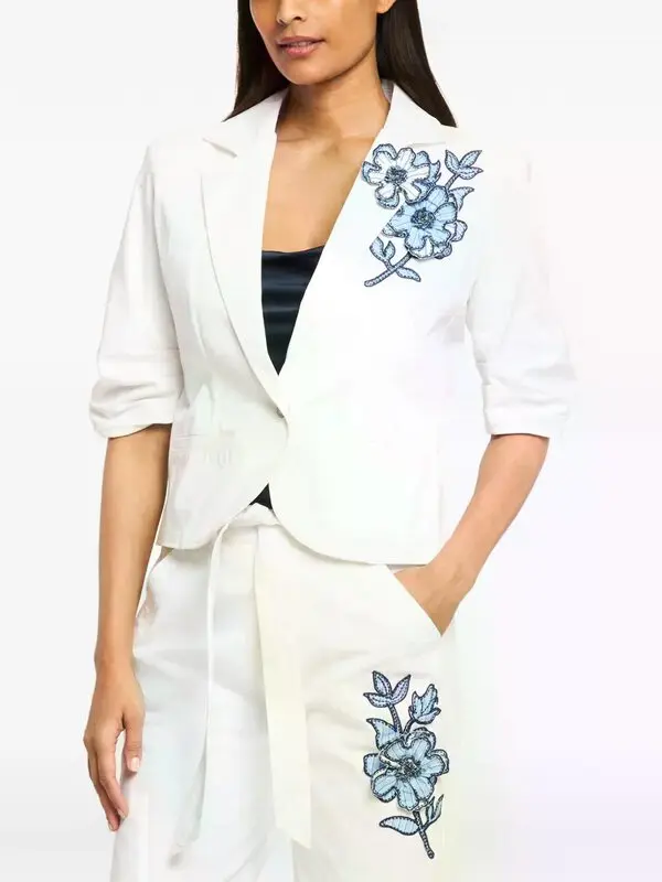Cinq À Sept Petit Khloe Floral-appliqué Blazer