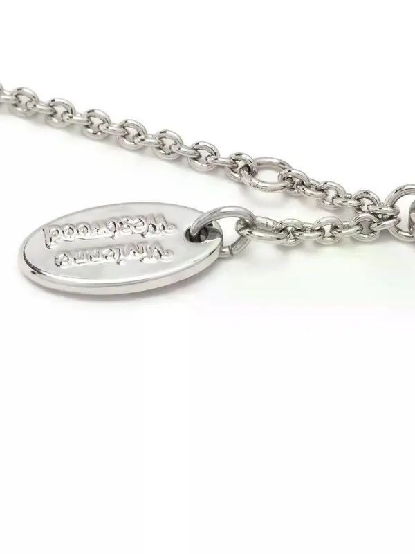 VIVIENNE WESTWOOD Tone Orb Charm Bracelet With Crystal Embellishment