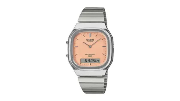 Casio Vintage Aq240e4a Watch - Stainless Steel