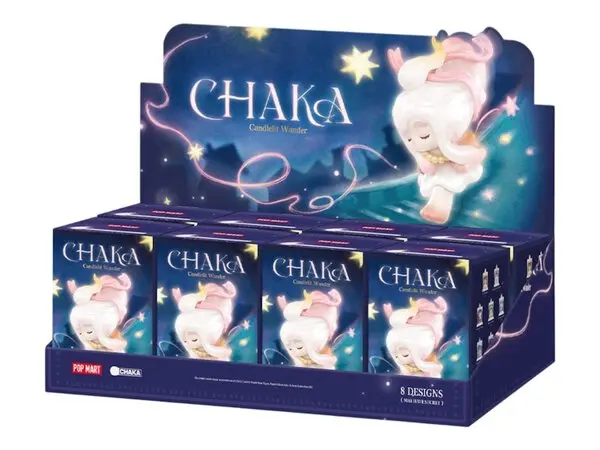 POP MART Chaka Candlelit Wander Series Figures Sealed Case - Multicolor