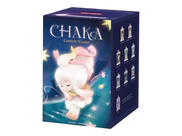POP MART Chaka Candlelit Wander Series Figures Single Blind Box - Multicolor