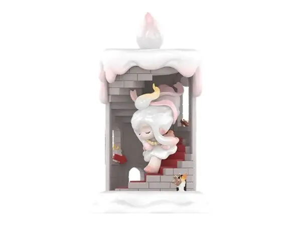 POP MART Chaka Candlelit Wander Series Runaway Princess Figure - Multicolor