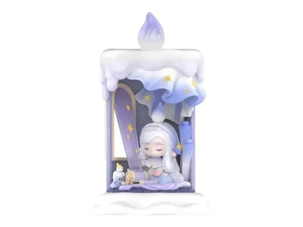 POP MART Chaka Candlelit Wander Series Milky Way Weaver Figure - Multicolor