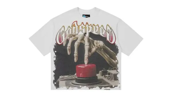 GODSPEED Code Red T-shirt - Snow