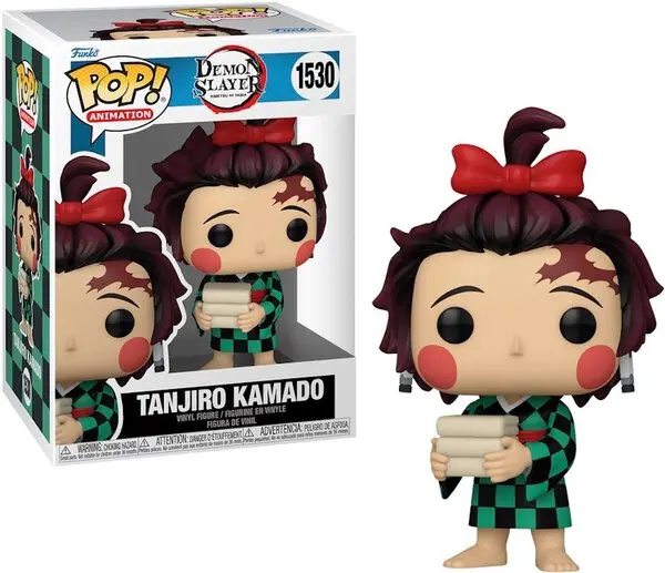 FUNKO Pop! Animation: Demon Slayer Tanjiro Kamado Figure #1530 - Multicolor