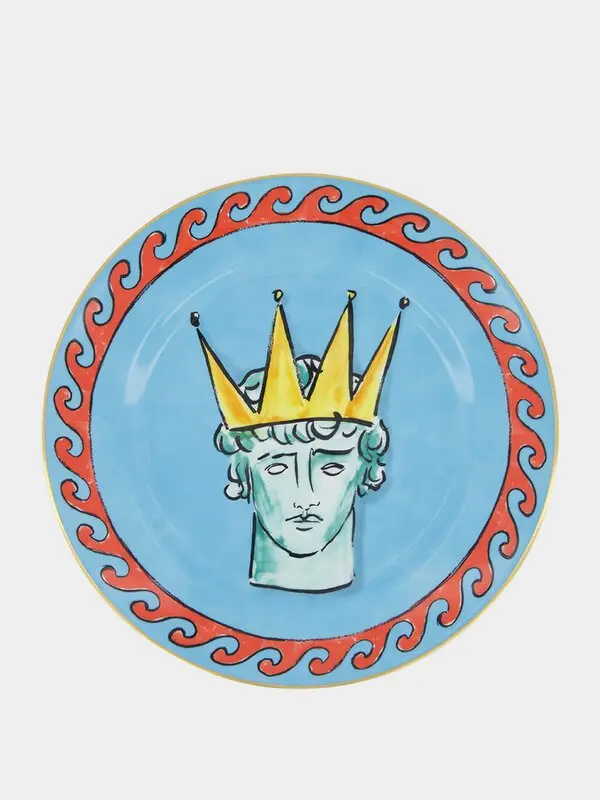 GINORI 1735 Il Viaggio Di Nettuno Dinner Plate - Multicolour